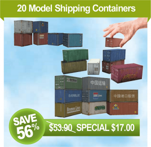 Shipping Containers - Model Buildings