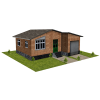 OO n HO scale miniature houses - Model Buildings